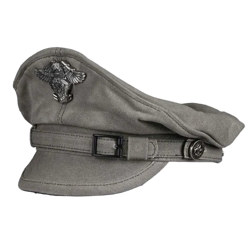 Chamberlain Military Linen Sailor Cap | Vintage Fiddler Hat – Ghelter