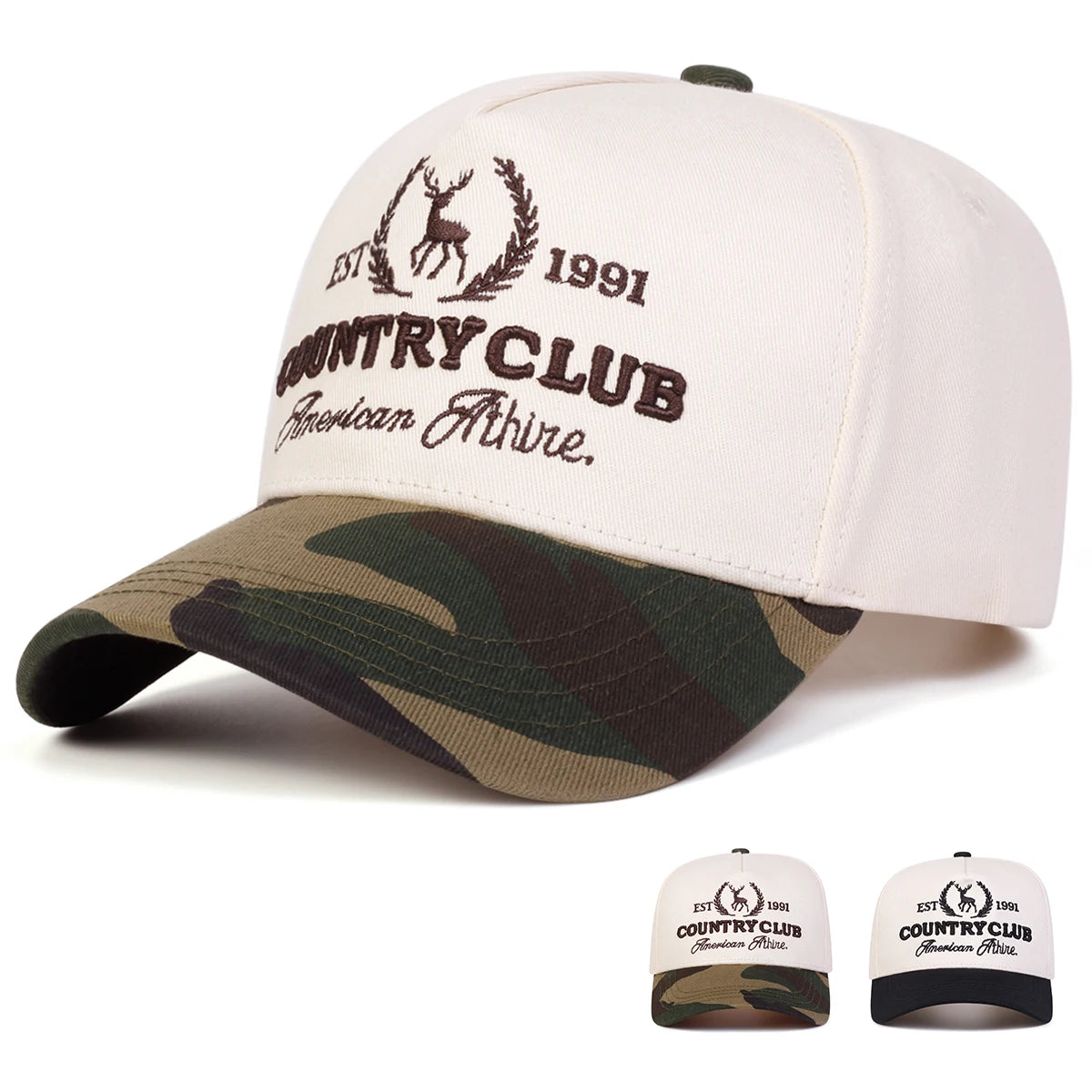 Country Club American Athire 1991 Beige Baseball Cap | Classic ...