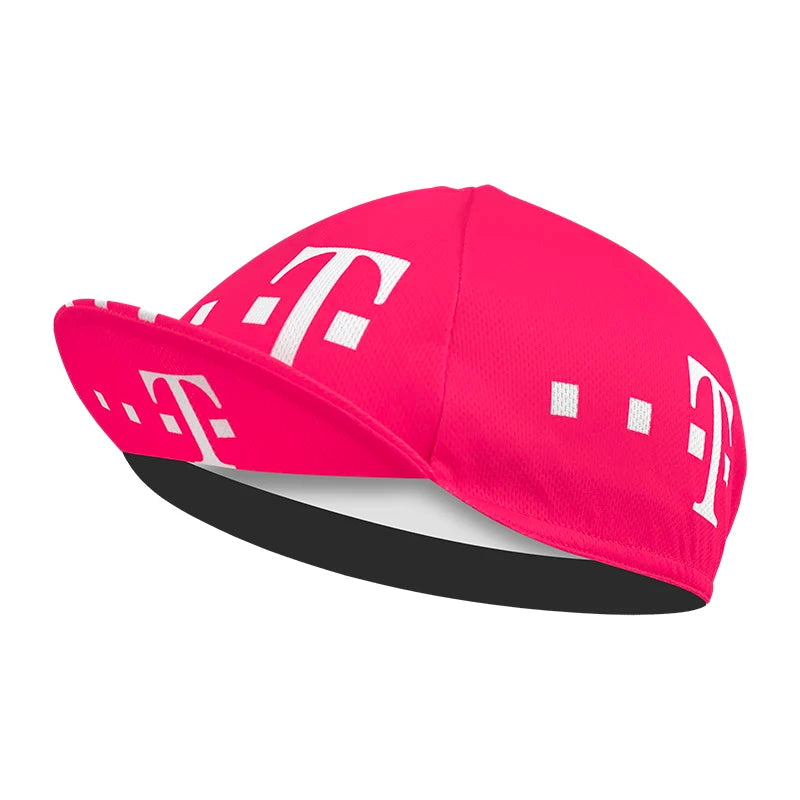 Deutsche Telekom Pink Cycling Cap | Retro Bike Racing Hat – Ghelter