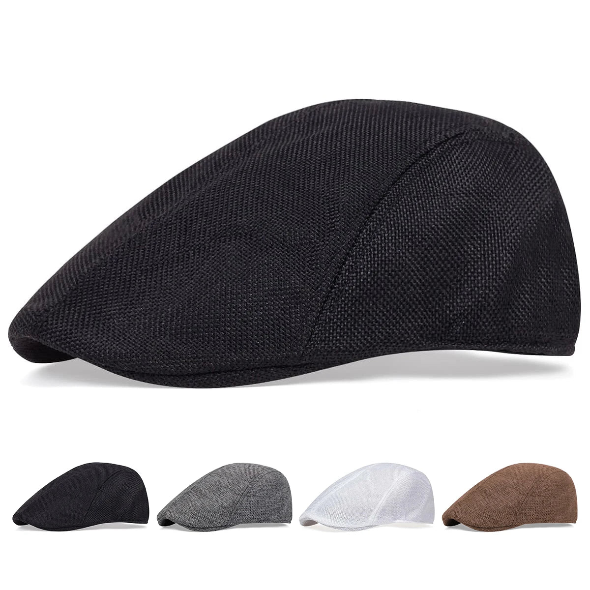 Giggs Summer Kids Flat Cap | Lightweight Breathable Cabbie Hat – Ghelter