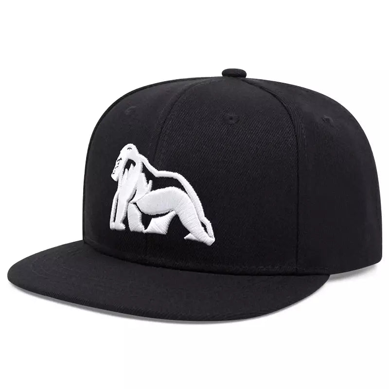 Gorilla Black Snapback Cap – Ghelter