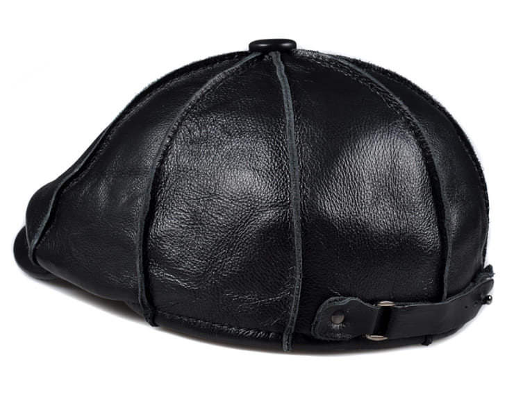 Hampton Genuine Leather Newsboy Cap – Ghelter