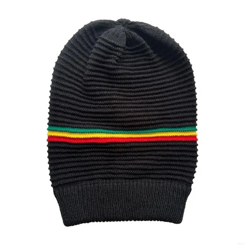 Jamaica Reggae Slouchy Knitted Beanie | Rasta Vintage Hat – Ghelter
