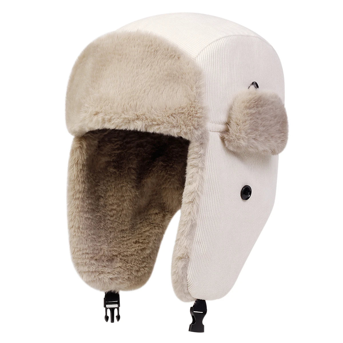 Montana Winter Corduroy Trapper Bomber Hat | Earflaps Ushanka Hat – Ghelter
