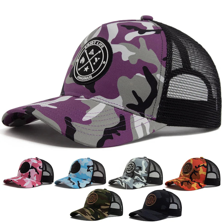 National Basketball League Camouflage Trucker Cap | Baseball Cap – Ghelter