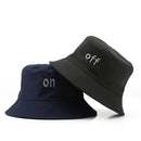 ON / OFF Reversible Bucket Hat | Cotton Fisherman Headwear – Ghelter