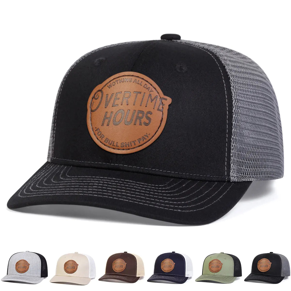Overtime Hours Trucker Cap | Baseball – Ghelter