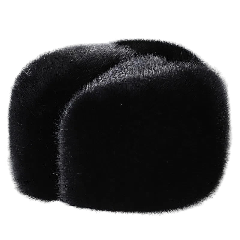 Philadelphia Winter Genuine Mink Fur Hat | Classic Warm Brimless Hat ...