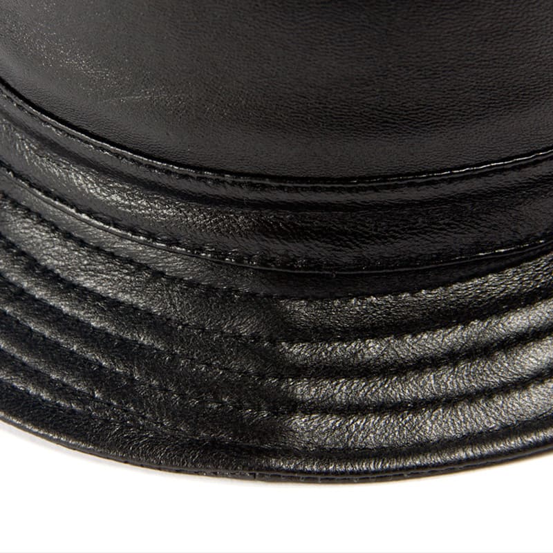 Ricard Genuine Leather Bucket Hat – Ghelter