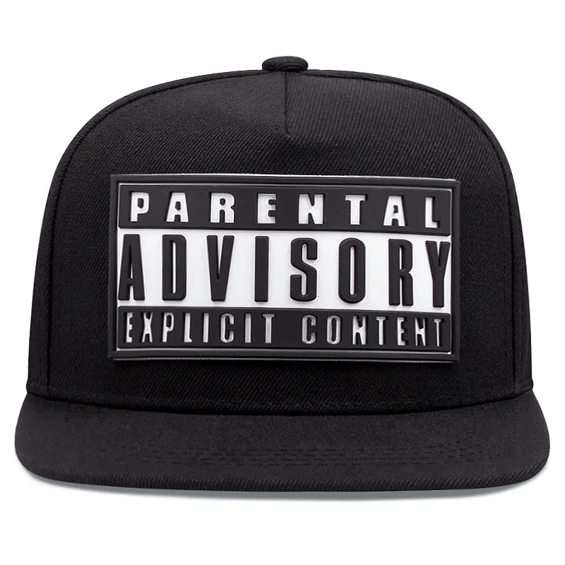 Parental Advisory Snapback Cap | On Sale (37% Discount) – Ghelter
