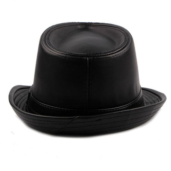 Hancock Leather Trilby Hat | Retro Fedora Hat – Ghelter