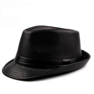 Hancock Leather Trilby Hat | Retro Fedora Hat – Ghelter