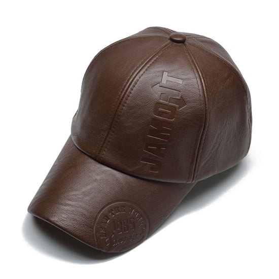 Jamont Leather Baseball Cap – Ghelter