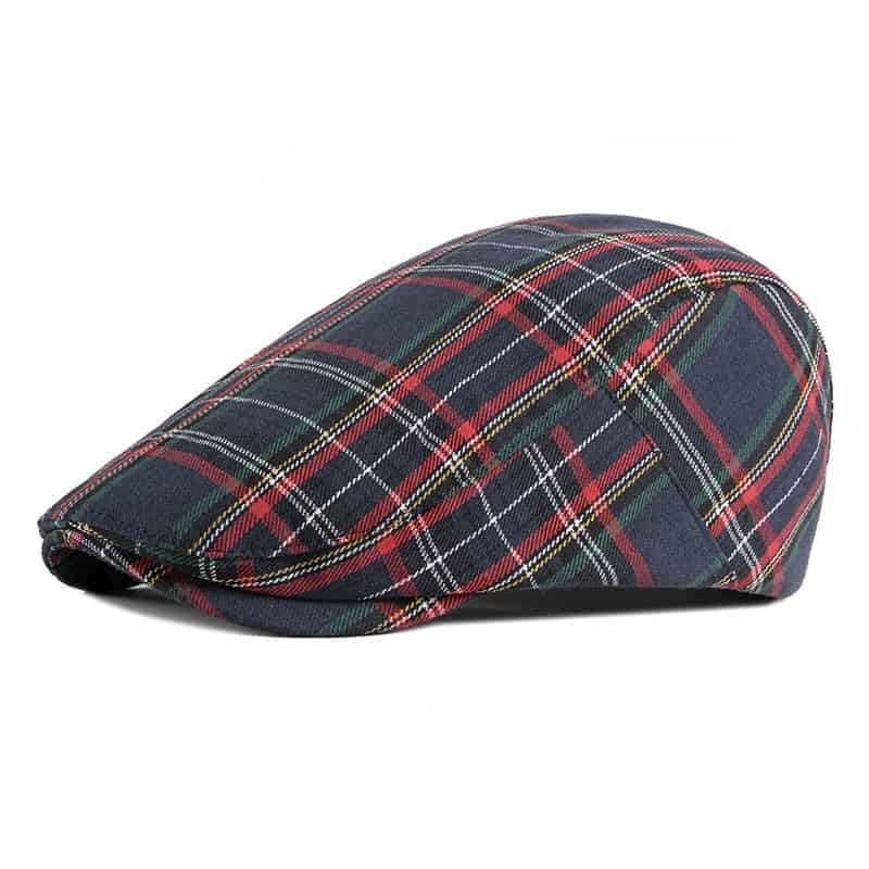 Royal Scottish Tartan Flat Cap | On Sale (40% Discount) – Ghelter